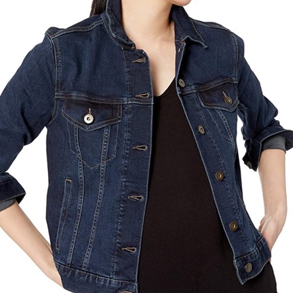 Daily Ritual | Jackets & Coats | Nwot Daily Ritual Navy Denim Relaxed ...